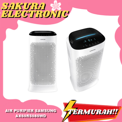 Jual AIR PURIFIER SAMSUNG AX60R5080WD 3 WAY AIRFLOW 60m2 AX60 | Shopee ...