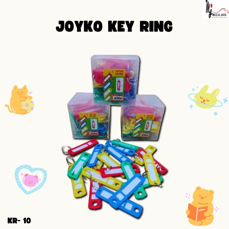 Jual KEY RING JOYKO/GANTUNGAN KUNCI KR-10(1 Box isi 50pcs) | Shopee ...