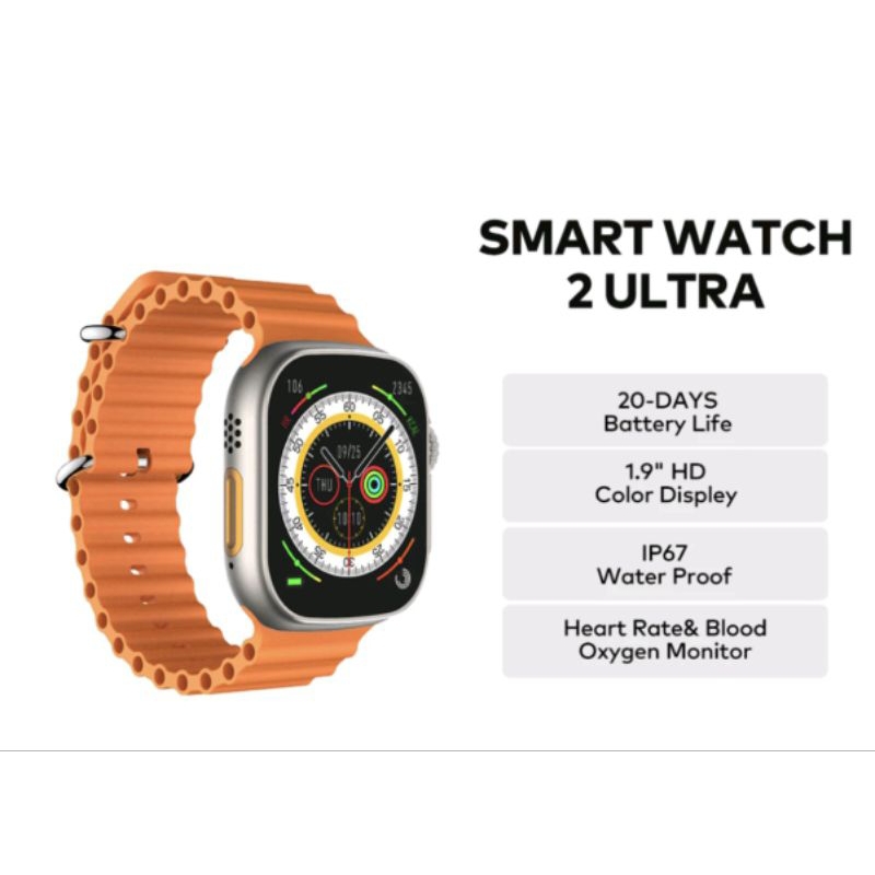 Jual Itel Smartwatch Ultra 2 [NEW] Garansi Resmi | Shopee Indonesia