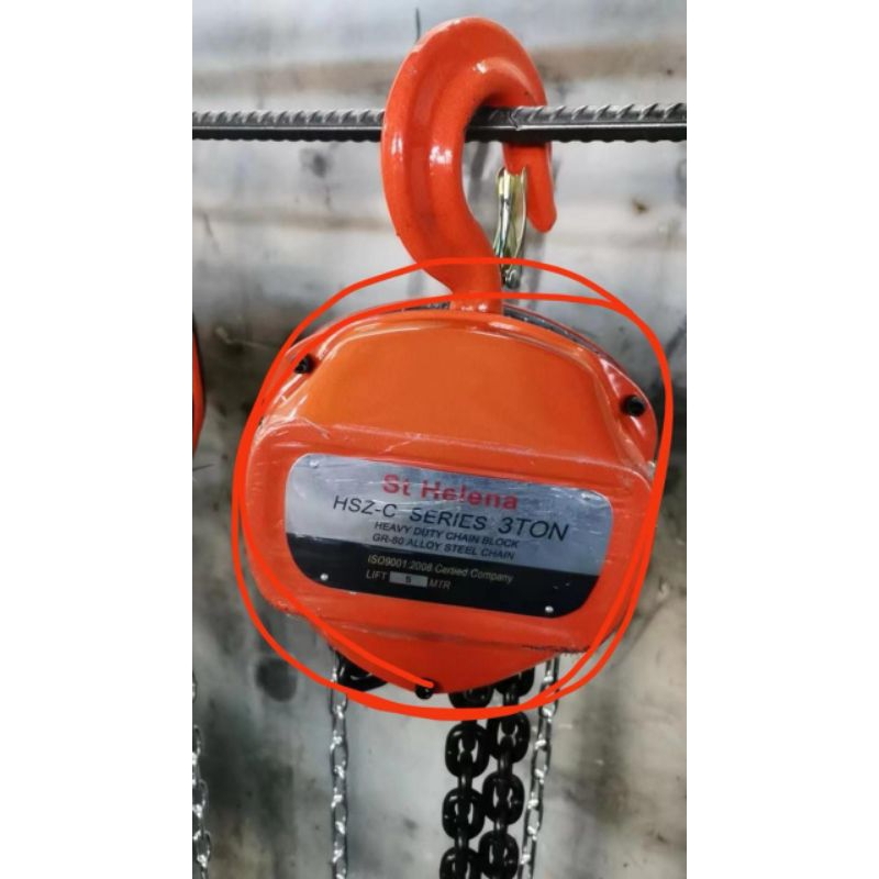Jual CHAIN BLOCK 1TON * 5METER KATROL RANTAI ANGKAT BARANG | Shopee ...
