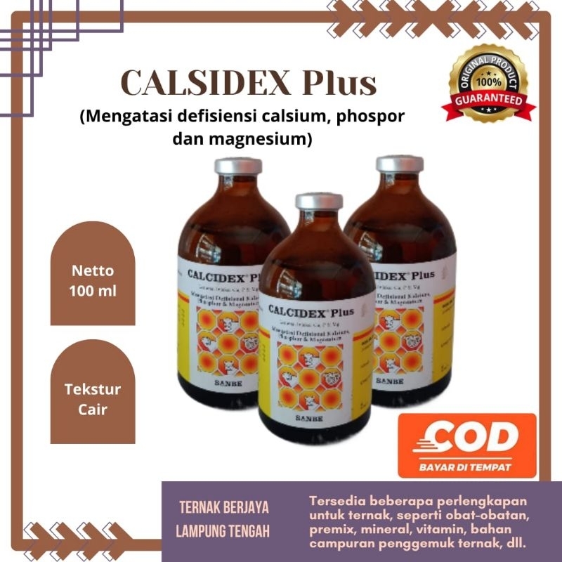 Jual CALCIDEX plus 100 ml - Mengatasi defisiensi kalsium, phosphor dan ...