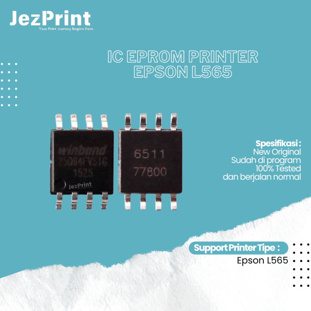 Jual IC Eprom L565 + Bios L565 Firmware Printer Epson L-565 25PX16 ...