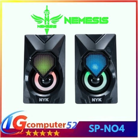 Jual NYK NEMESIS SP-N04 Speaker Gaming Stereo Audio RGB | Shopee Indonesia