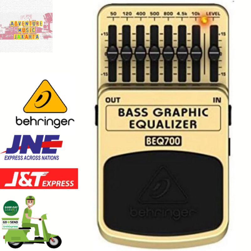Jual BEHRINGER BEQ700 Behringer Bass Graphic Equalizer Pedal | Shopee ...