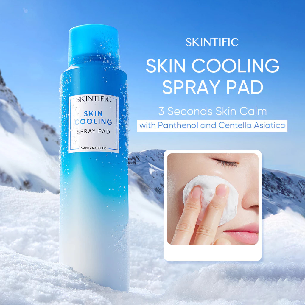 Jual Qashabeauty SKINTIFIC - Cooling Spray Pad 160ml | Calms Acne ...