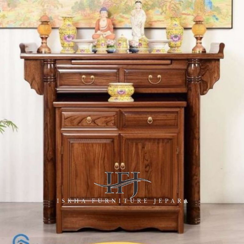 Jual MEJA ALTAR DEWA_MEJA SEMBAYANG JATI_MEJA LELUHUR ABU JEPARA ...