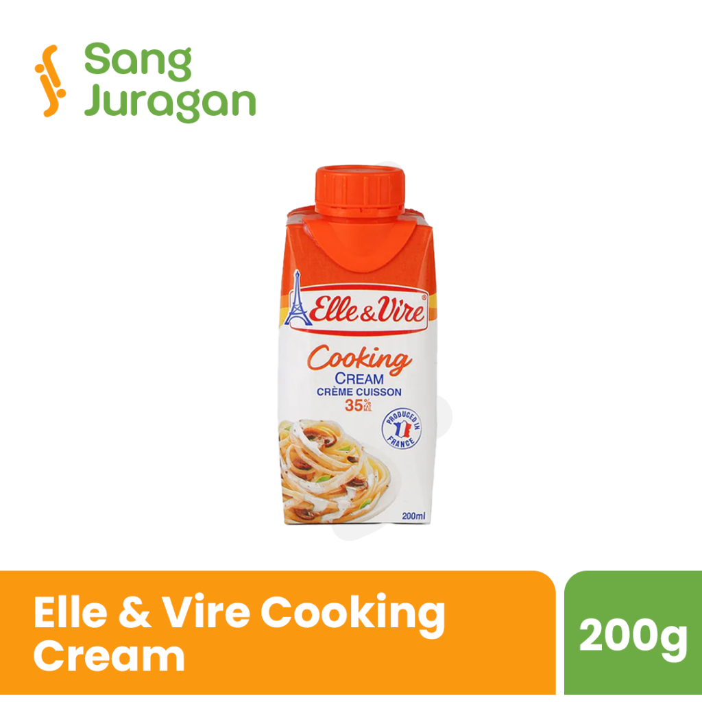Jual Elle & Vire Cooking Cream Exellence 200 ml / Cooking Cream Elle ...