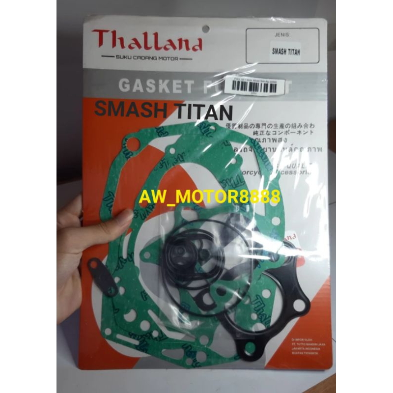 Jual FULLSET FULL SET GASKET SMASH TITAN FULSET FUL SET (THALLAND) | Shopee Indonesia
