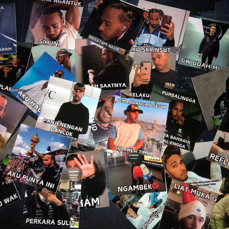 Jual STICKER NGAWI MERCEDES PACK ISI 10 RANDOM (49 jenis) | Shopee ...