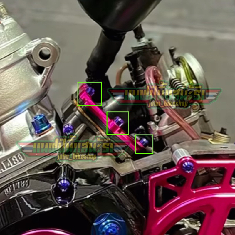 Jual Baut Titanium Intake Manifold Manipol Karburator Ninja 150 SS R RR Original Vietnam Isi 6 ...