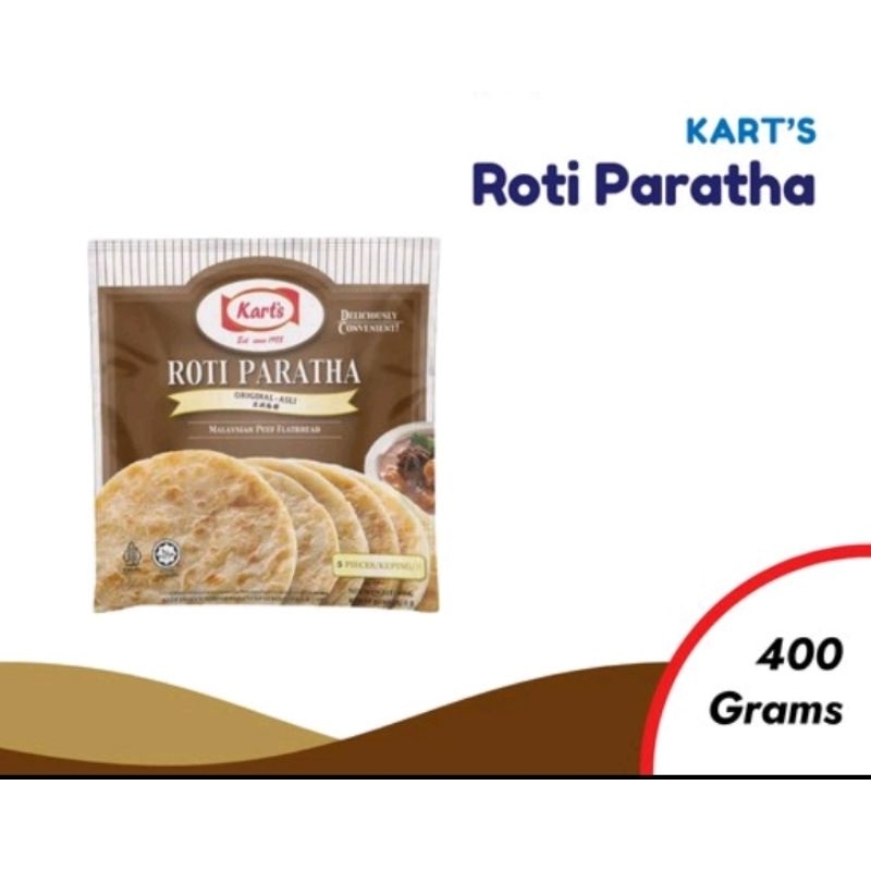 Jual Roti Paratha Karts 400gr | Shopee Indonesia