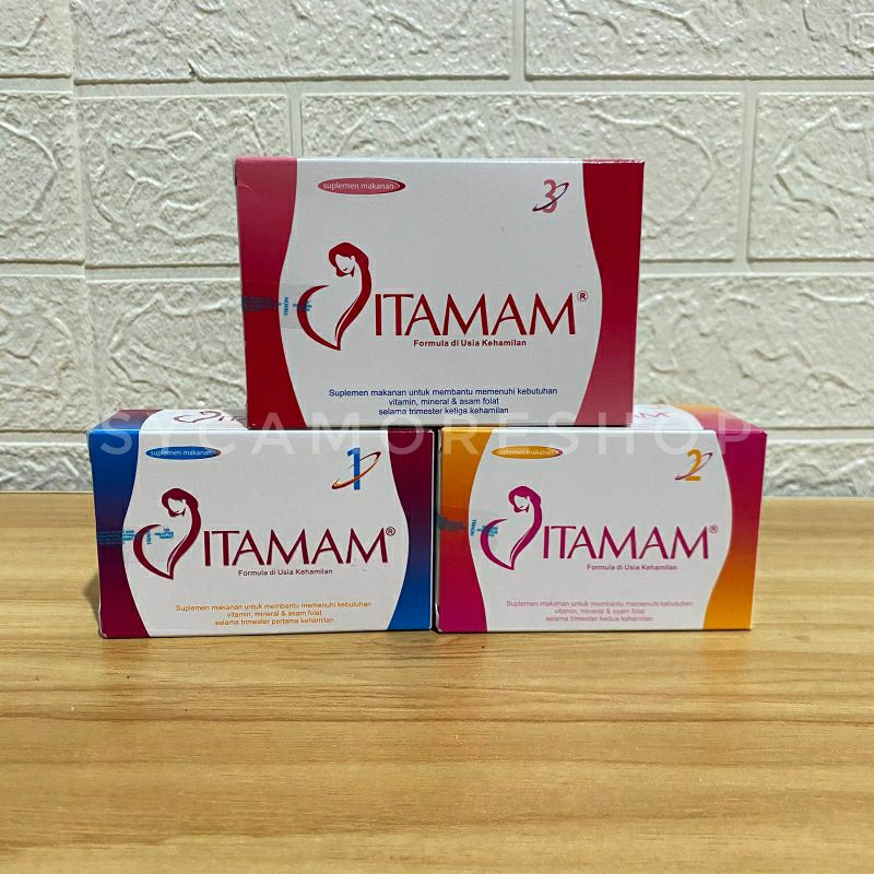 Jual Vitamam 1 2 3 suplemen ibu hamil pada tiap trimester kehamilan ...