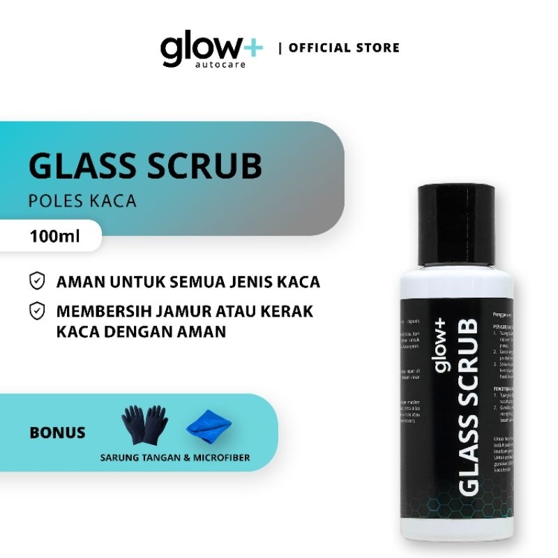 Jual Glow Plus Glass Scrub / obat poles kaca / penghilang jamur kaca ...