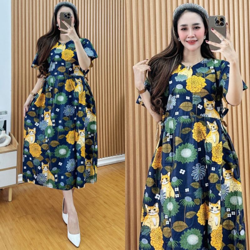 Jual Daster Chibi Motif Kucing Rayon A Grade | Shopee Indonesia