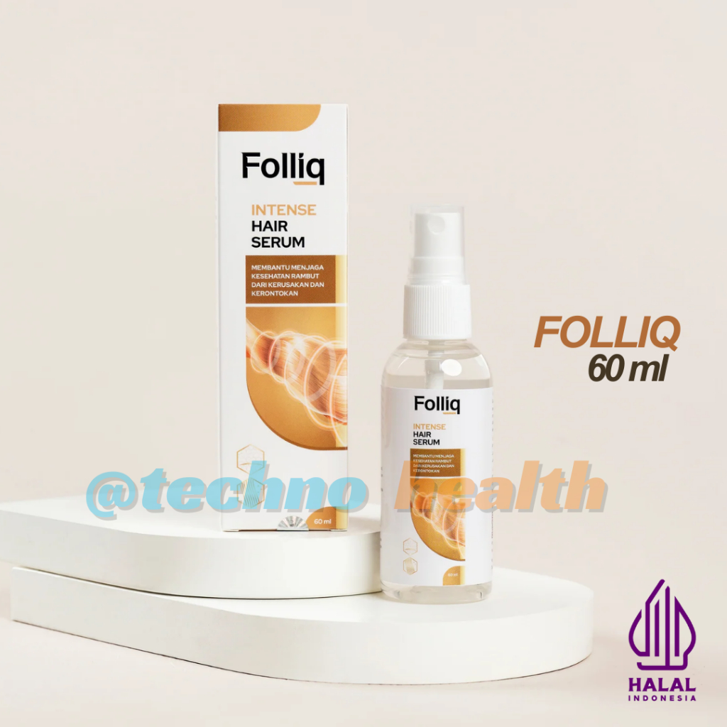 Jual TEKNOHEALTH Folliq Serum Rambut Foliq Original 60mL | Shopee Indonesia