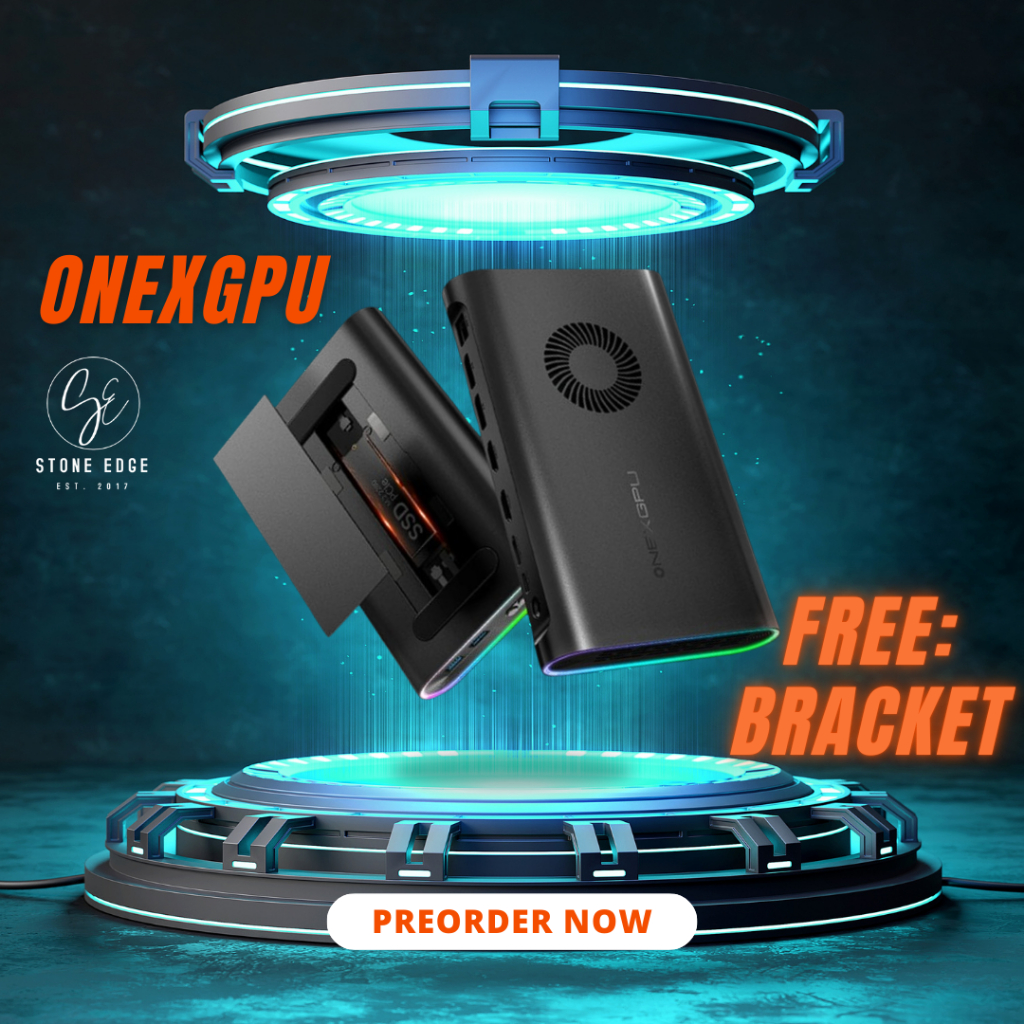 Jual ONEXGPU One XGPU eGPU Portable dengan Port SSD AMD Radeon 7600M XT | Shopee Indonesia