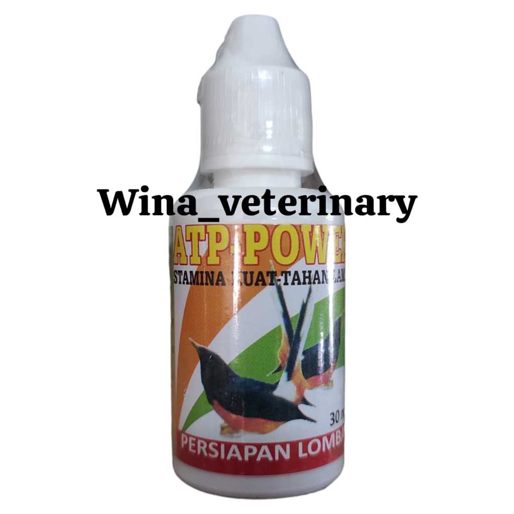 Jual ATP POWER 30 ml - Menambah Tenaga Burung Saat Lomba - Vitamin ...