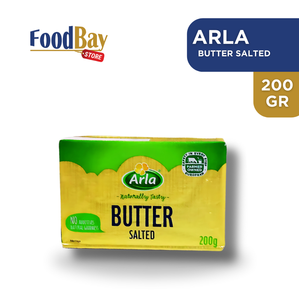 Jual ARLA Butter Salted NEW PRODUCT 200 Gr | Shopee Indonesia
