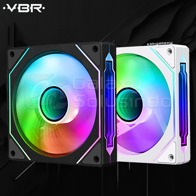 Jual VBR WHISPER ARGB SYNC 120mm Fan Case - Black White | Shopee Indonesia