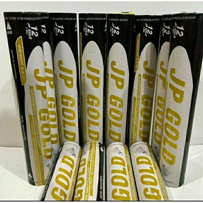 Jual shuttlecock JP GOLD kok bulutangkis badminton | Shopee Indonesia