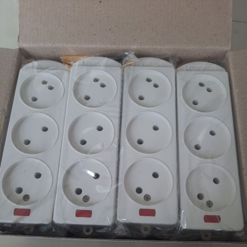 Jual Colokan 3 lubang tanpa kabel pioline PSC2103S SNI | Shopee Indonesia