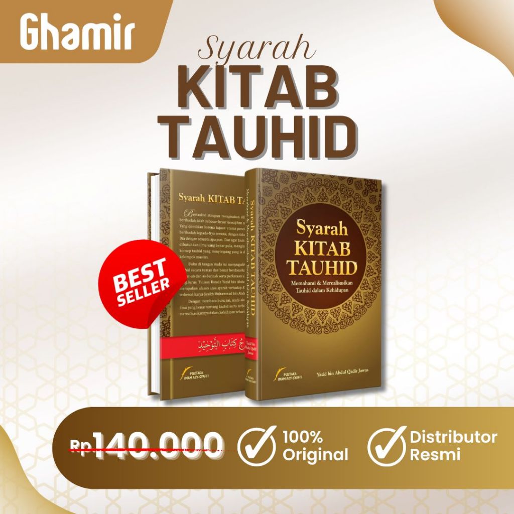 Jual Syarah Kitab Tauhid - Ust Yazid - Original Pustaka Imam Syafii ...