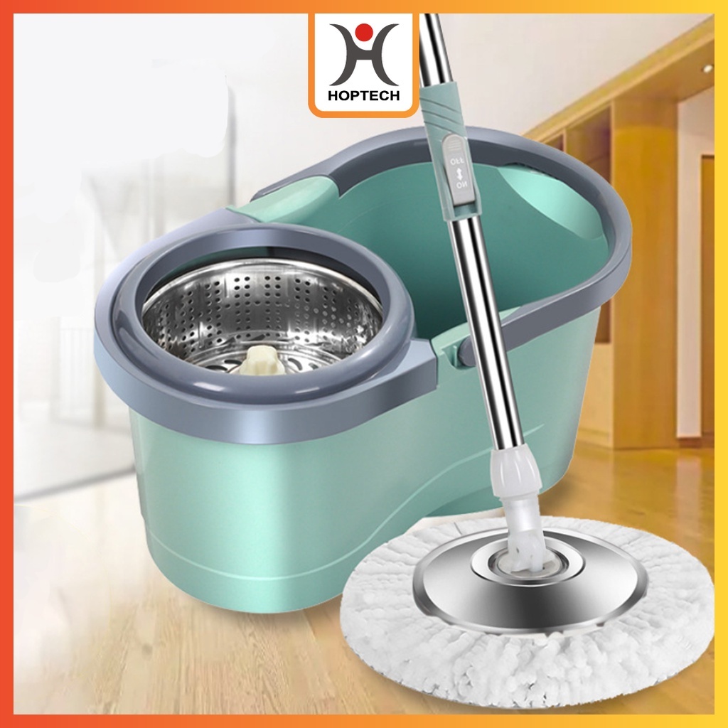 Jual Hoptech - ALAT PEL LANTAI MOP DENGAN ROL PRAKTIS KAIN PEL PUTAR ...