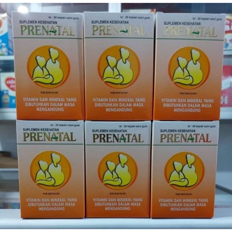 Jual Prenatal Nutrisi Ibu Hamil dan Menyusuri 30 tablet | Shopee Indonesia