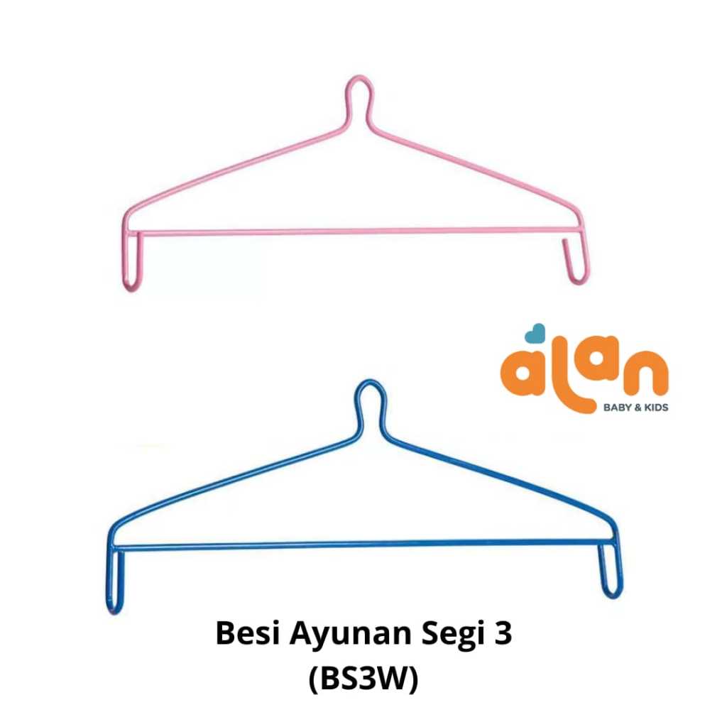 Jual Besi Ayunan Segi 3 - Besi Hanger Segitiga Ayunan Bayi (BS3W ...