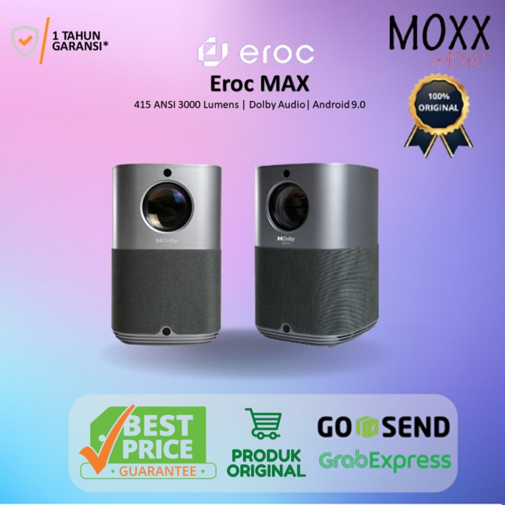 Jual EROC Android Smart Proyektor LCD - Dolby Audio – Netflix – Youtube ...