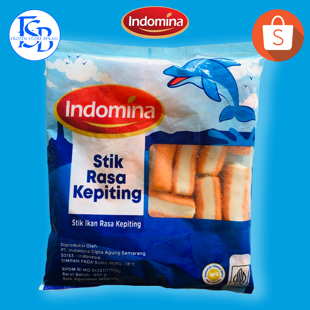 Jual Indomina Stik Kepiting 500gr | Shopee Indonesia
