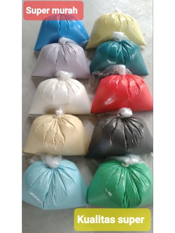 Jual Cat Tembok Kiloan 1KG Super interior & exterior | Shopee Indonesia