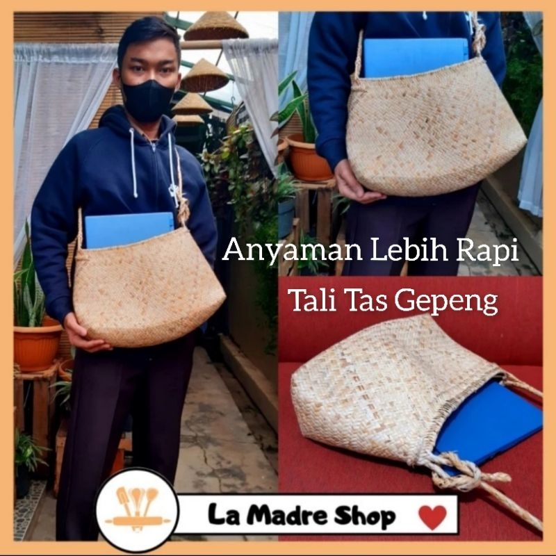 Jual Kaneron Tas Selempang Tradisional Sunda Baduy anyaman rapi full ...