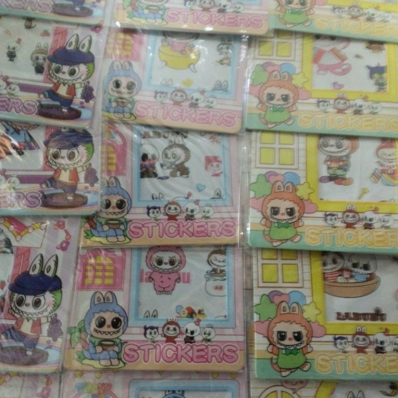 Jual stiker labubu lembar isi 20 pcs | Shopee Indonesia