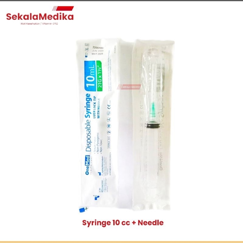 Jual SYRINGE 10Ml DISPOSABLE SPUIT 10CC / PCS | Shopee Indonesia