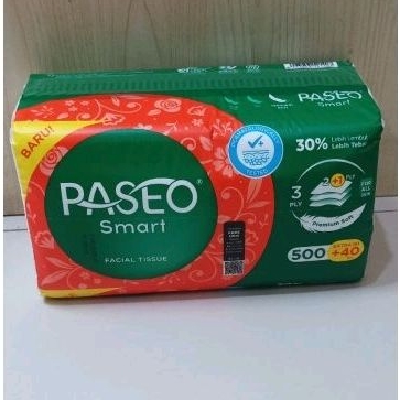 Jual tisaue / tisu paseo smart 540 helai facial tissue PROMO ...