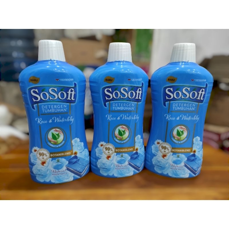 Jual Sosoft Detergent Cair 700ml | Shopee Indonesia