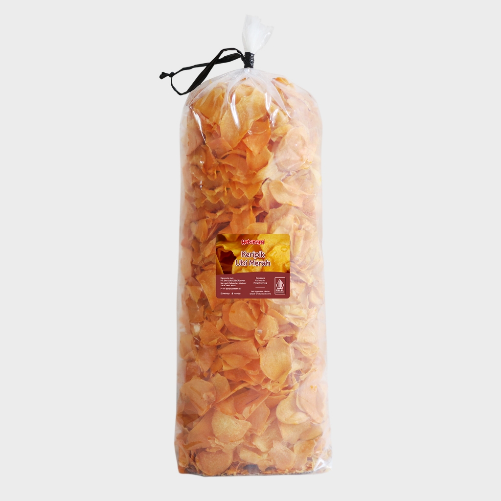 Jual Hebiniyu - Keripik Ubi Merah Original Kemasan 1 kg | Shopee Indonesia
