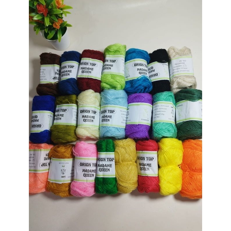 Jual Benang Wol Orion Benang Wol Untuk Berbagai Kerajinan | Shopee ...