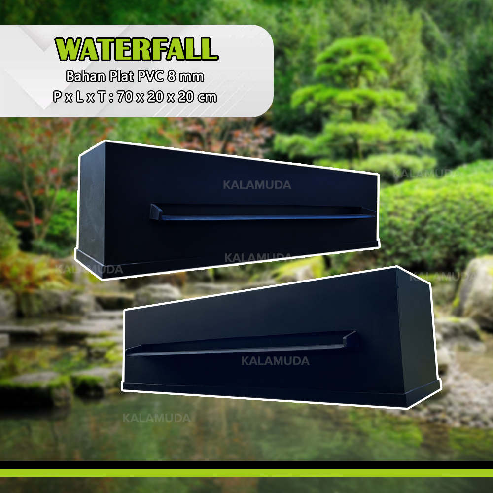 Jual BARU!!! WATERFALL KOLAM KOI PORTABLE / AIR TERJUN / BAKI SHOWER ...