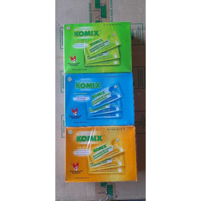 Jual Komix Adult Peppermint Pack (30 Sachet) | Shopee Indonesia