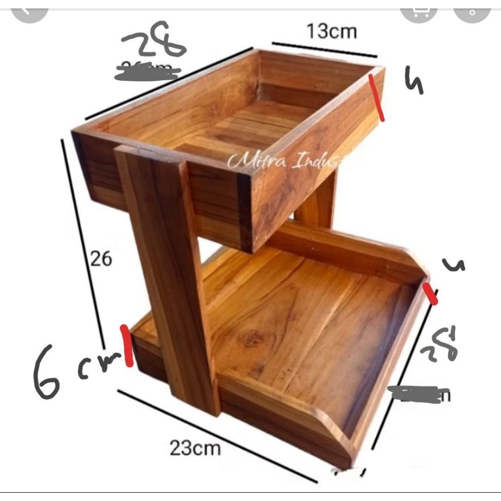 Jual RAK DISPLAY ROTI CUSTOM | Shopee Indonesia