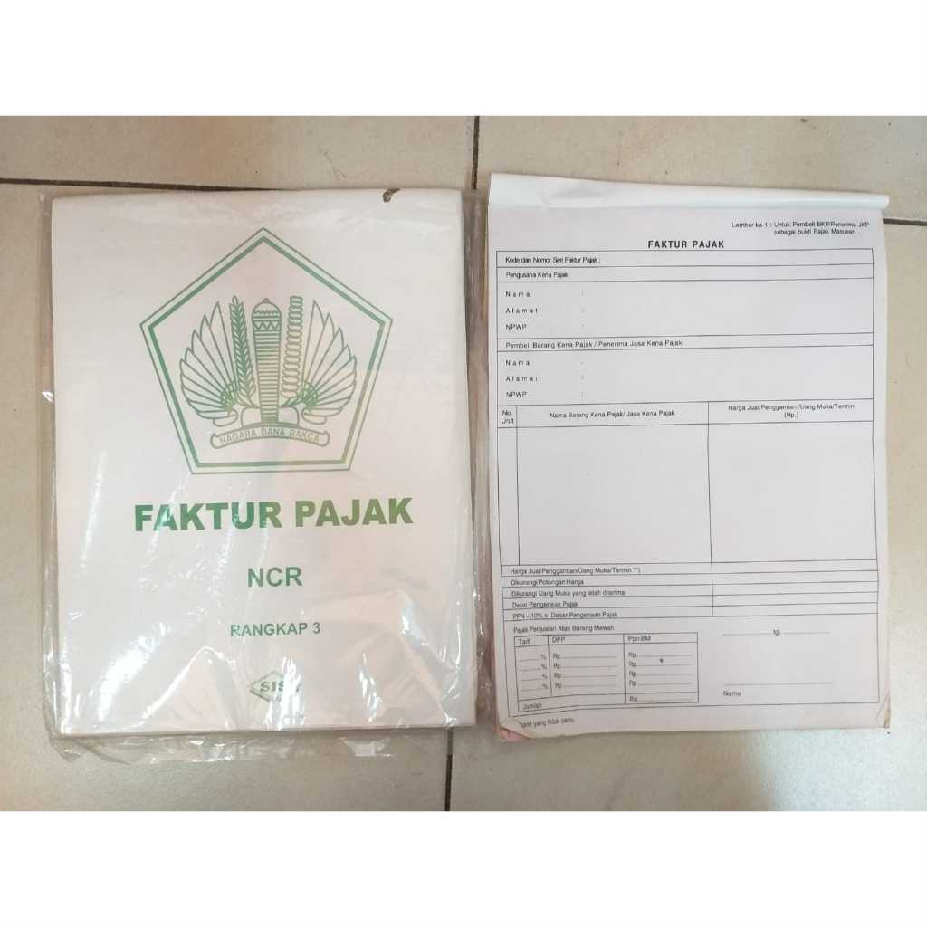 Jual buku faktur pajak rangkap 3 / faktur pajak ncr rangkap 3 | Shopee ...