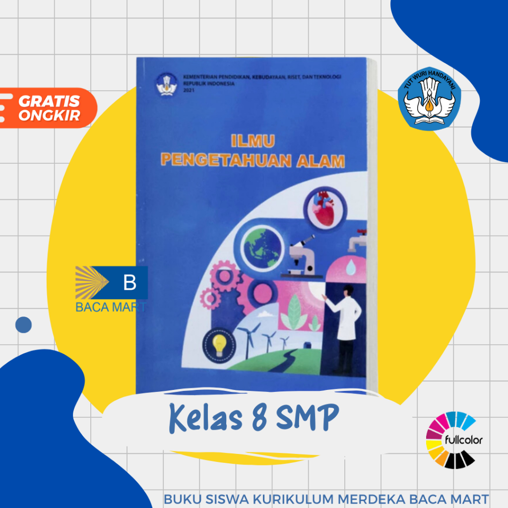 Jual Buku Siswa ILMU PENGETAHUAN ALAM KELAS 8 SMP Kurikulum Merdeka ...