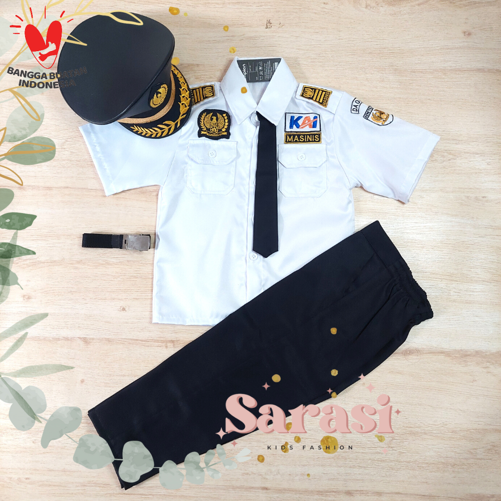 Jual BAJU PROFESI ANAK MASINIS,KAI,KOSTUM ANAK/BAJU PROFESI ANAK ...