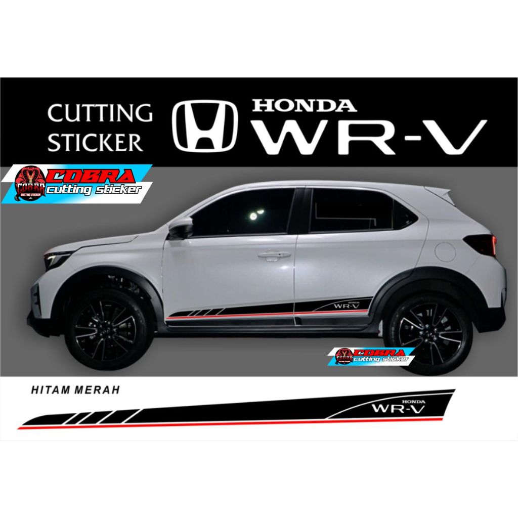 Jual STICKER STIKER HONDA WRV CUTTING STIKER AKSESORIS HONDA WRV 2023 ...
