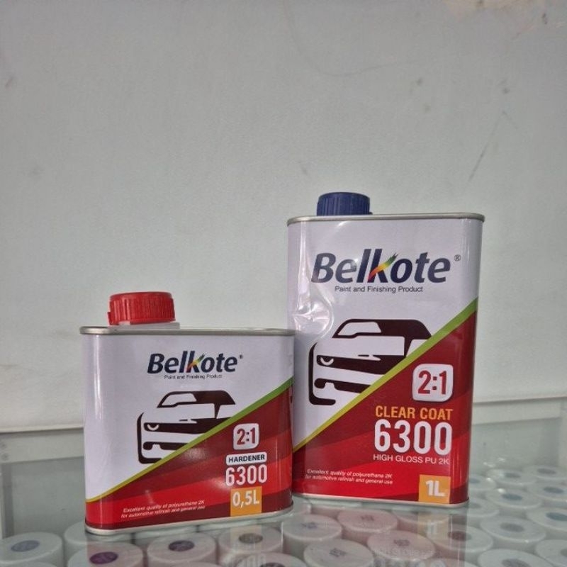 Jual Clear Belkote 6300 2:1 1,5liter | Shopee Indonesia