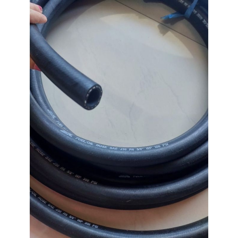 Jual Selang Bensin,solar,dan oli,NCR Fuel/Oil hose Sae J30 R6 5/8" WP ...