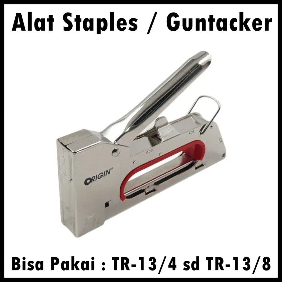 Jual GUN TACKER / STAPLER ORIGIN 13/8 STAPLES ORIGIN OTR-23R | Shopee ...