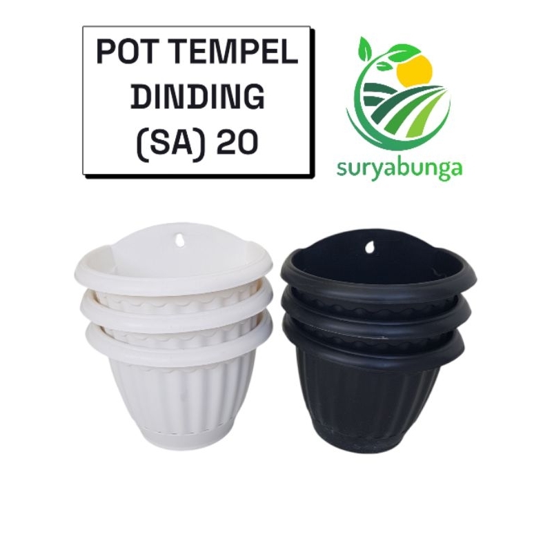 Jual POT TEMPEL DINDING TP20 (SA) | Shopee Indonesia